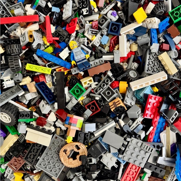Lego | Toys | 2lb Genuine Lego Smallmedium Building Blocks Random ...